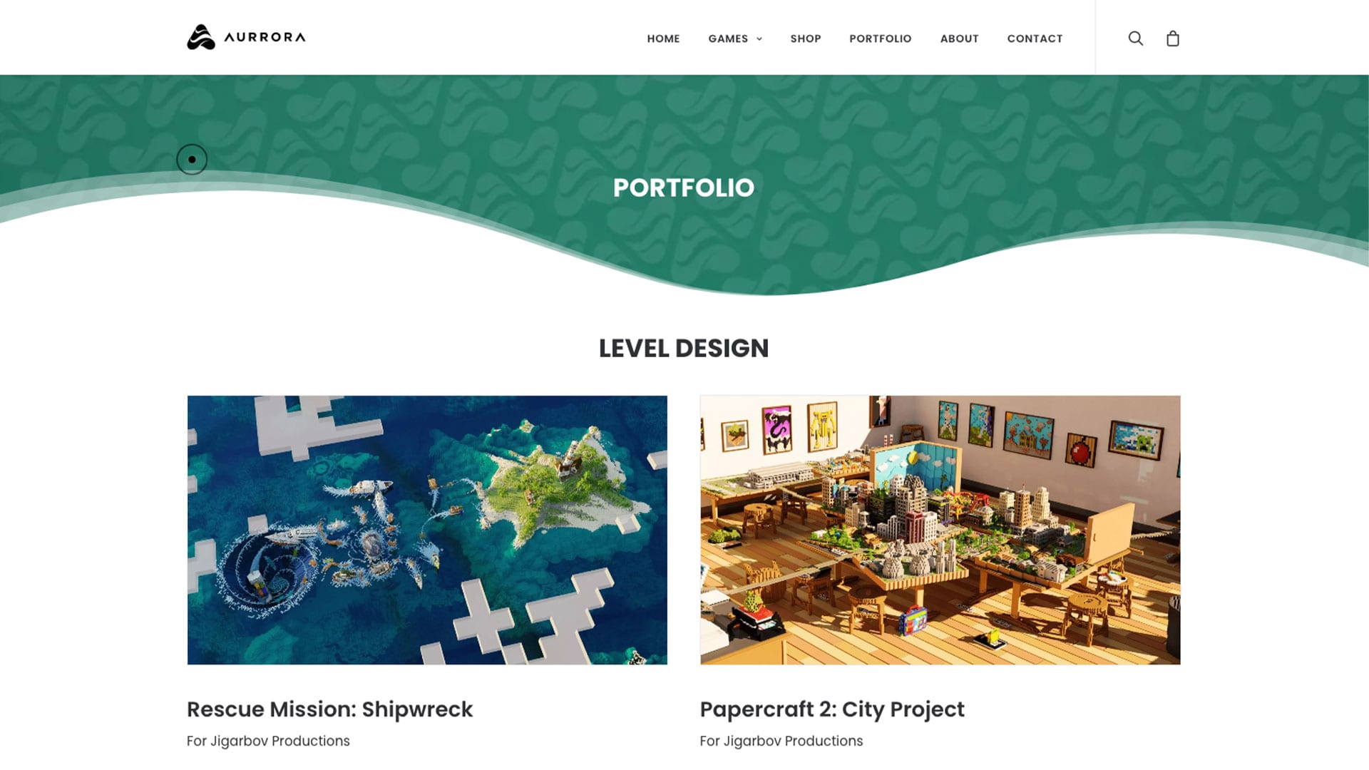 Aurrora | Level Design Portfolio